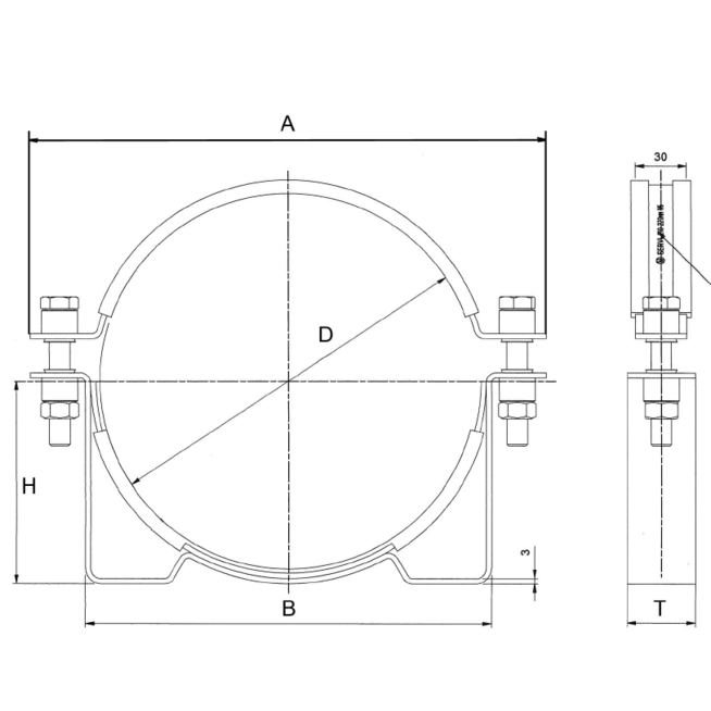 Servi Clamp Ø195 - 205mm | Servi