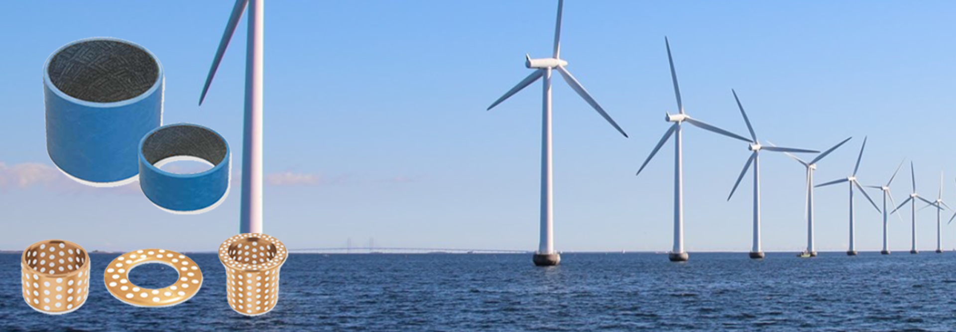 Self-lubricating sliding bearings for offshore wind | Servi
