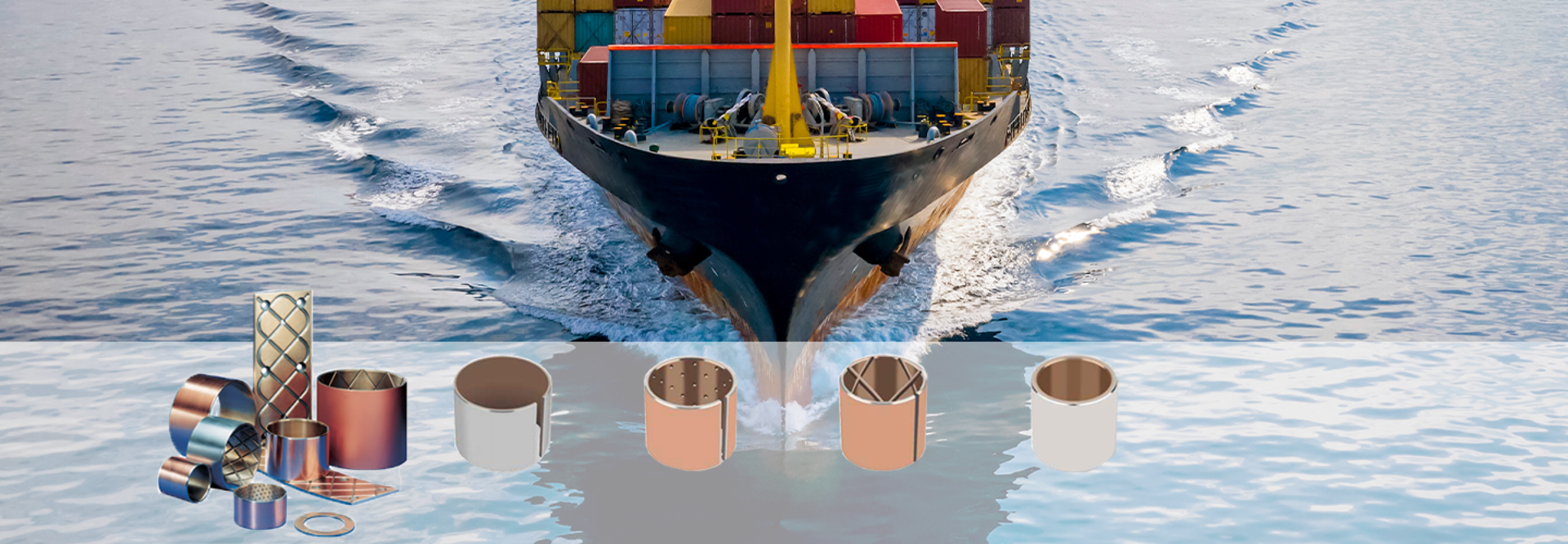 Glidelager til marine: Optimale i utstyr der det er små bevegelser | Servi